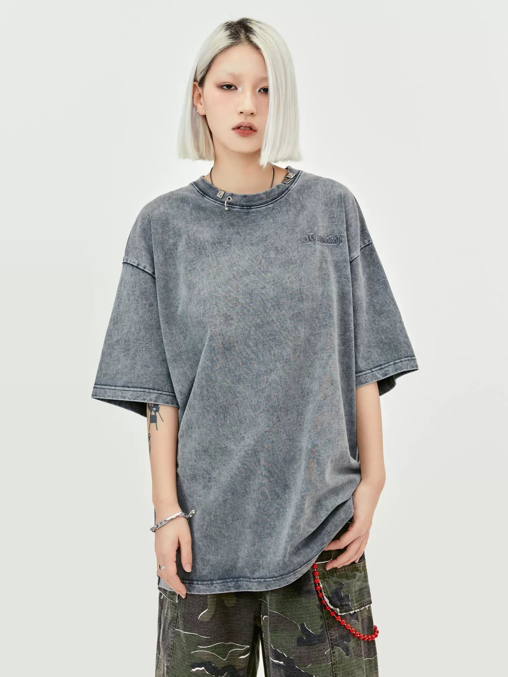 Oversized Fit Washed T-Shirt