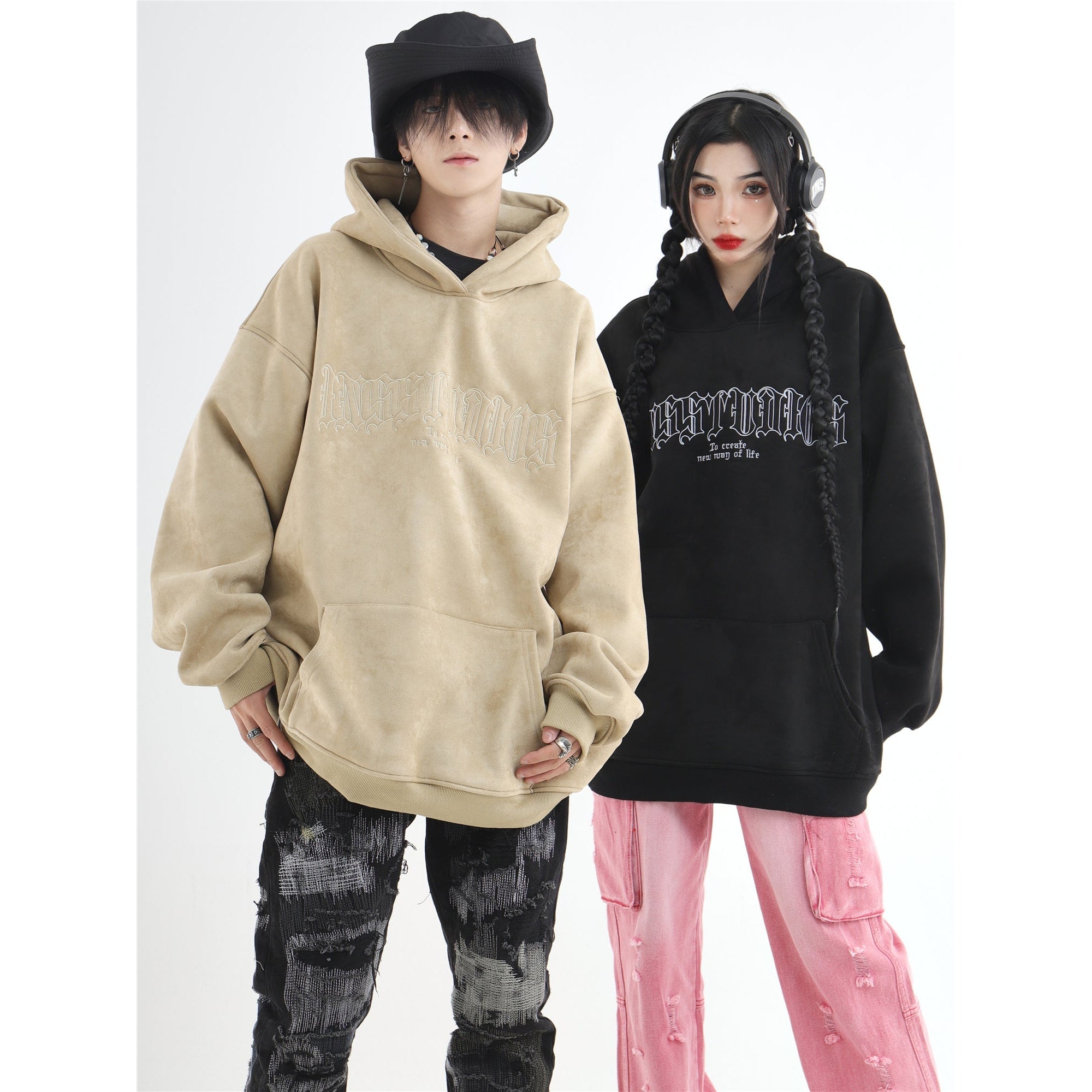 Letter Graphic Hoodie
